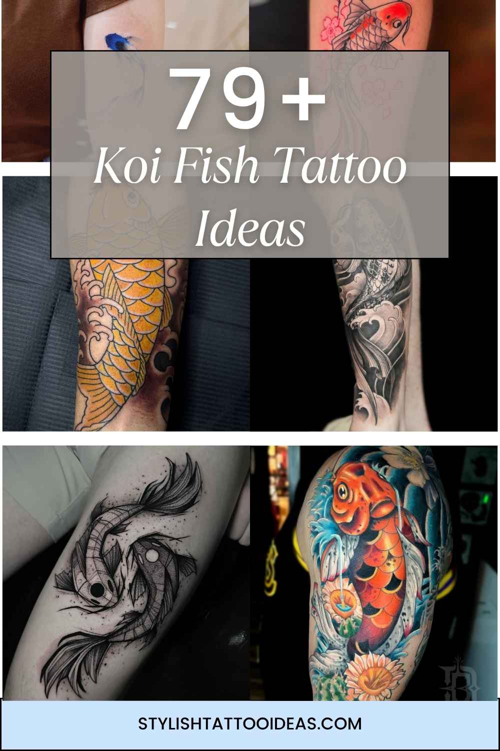 Koi Fish Tattoo Ideas: Unique Designs & Meanings